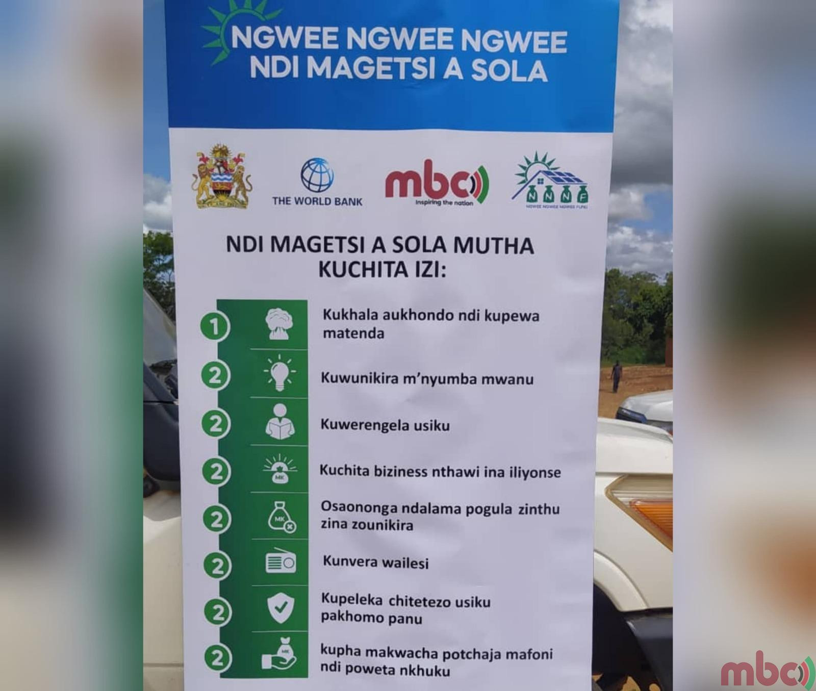 MBC rolls out Ngwe Ngwe Ngwe project open days - Malawi Broadcasting ...